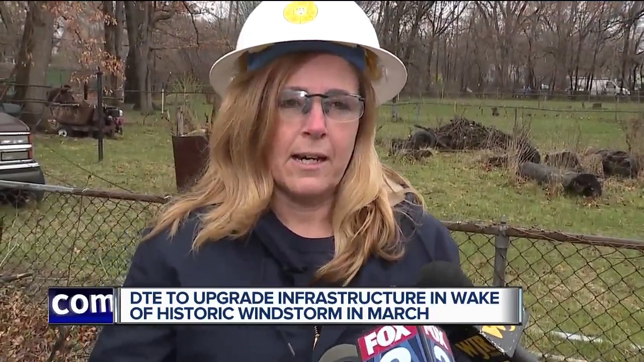 DTE making repairs after massive power outage