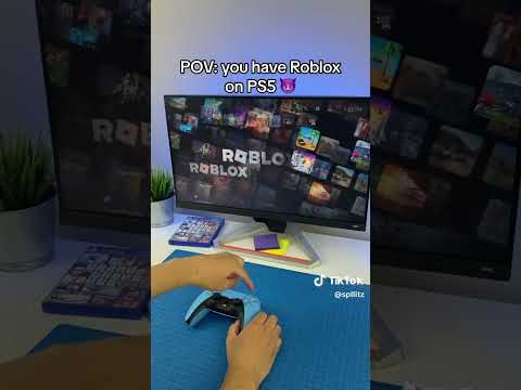It finally out #foryou #foryourpage #shorts #ps5 #ps5console #roblox #robloxonps5