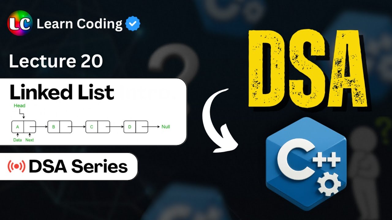 C++ DSA Linked List | Leetcode Problems | Data Structures & Algorithms