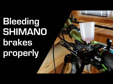 SHIMANO Bremsen Entlüftung / Befüllen - noair - English tutorial