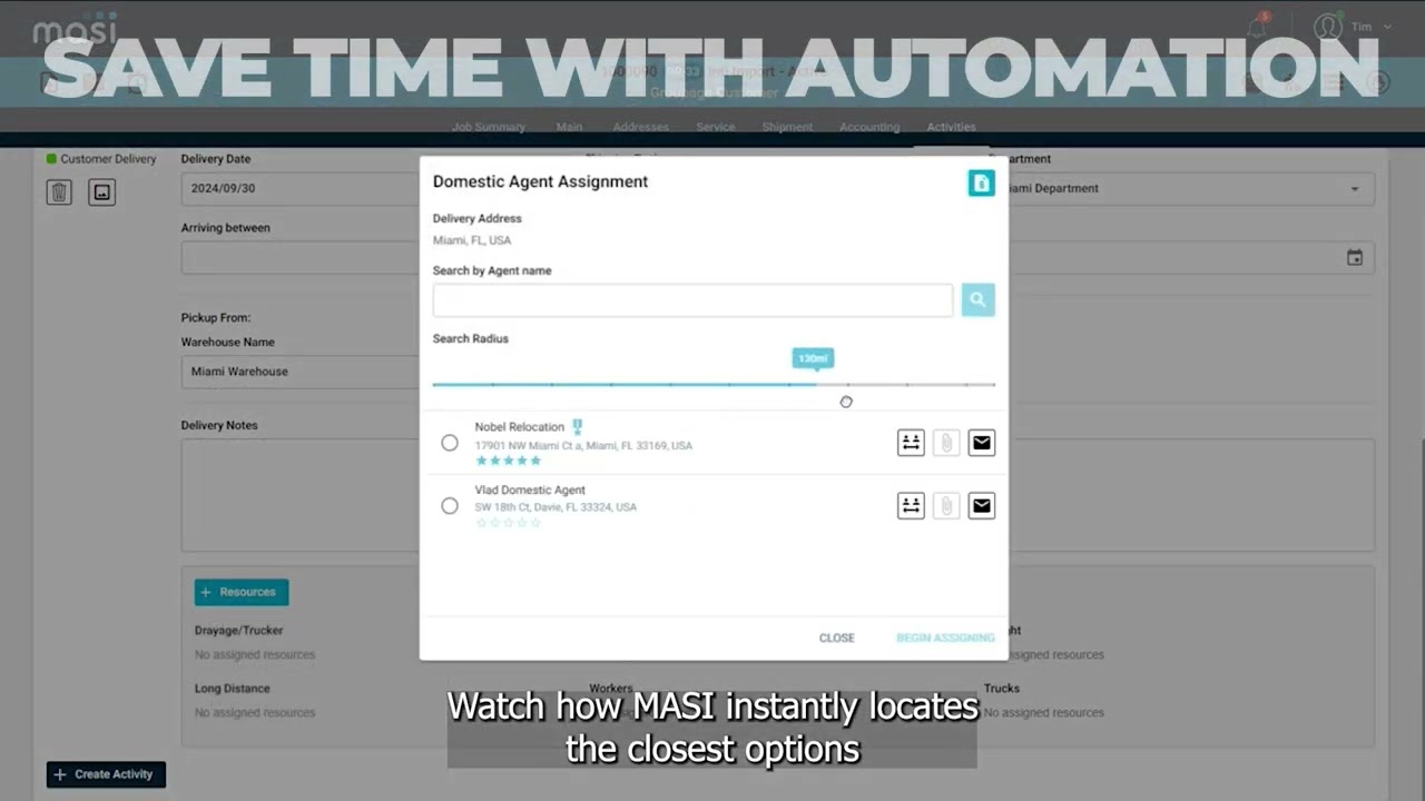 MASi Moving Management Software - MASi Leap