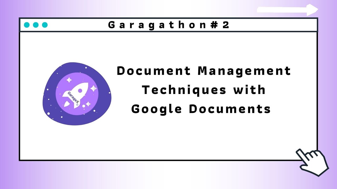 Document Management Techniques with @GoogleDocs