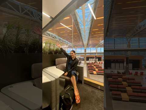 VIP lounge in Calgary airport