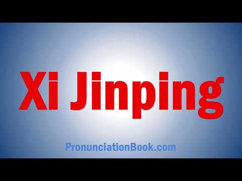 How to Pronounce Xi Jinping in British English