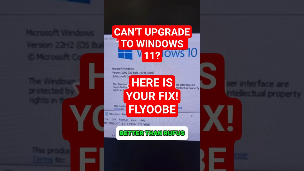 Upgrade to Windows 11 from ANY Windows 10 PC easily