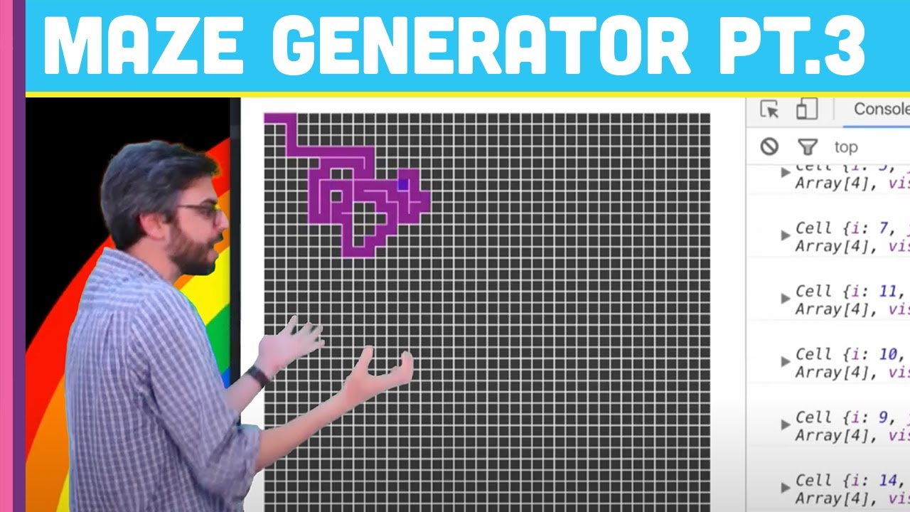 Coding Challenge 10: Maze Generator (Part III)