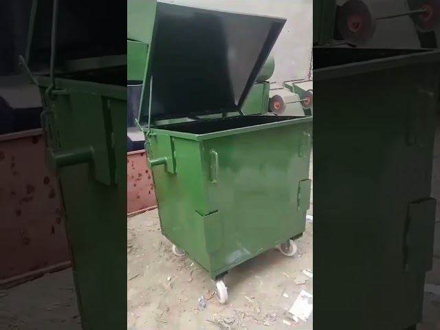 Industrial Dustbin - Metal Industrial Dustbin Manufacturer from Ghaziabad