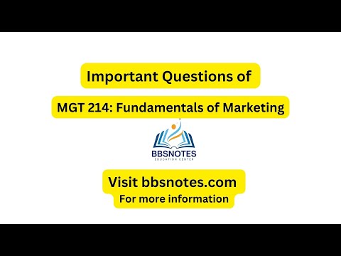 Important Questions of BBS 3rd Year Marketing
