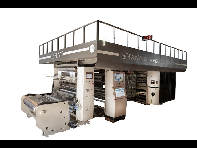 CI Flexo Printing Machine - Gearless CI Flexo Printing Machine ...