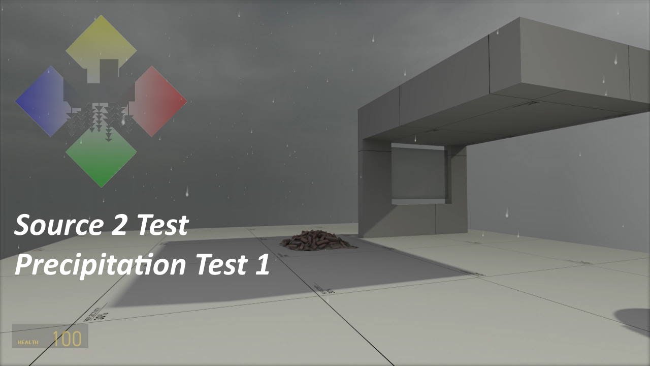 Source 2 Test - Basic Rain Particle & Dynamic Event (Precipitation Test 1)