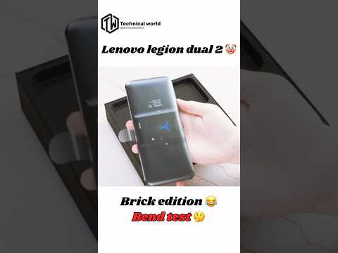 Lenovo Legion Dual 2🤡#ponsel gaming terbaik 😂# Lenovo # uji tekuk 🤔