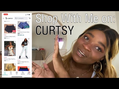 SHOP WITH ME ON THE CURTSY APP