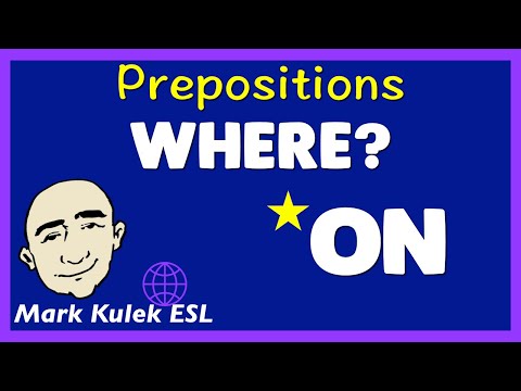 Grammar Tutorial - Where is...? - On…: English ESL video lessons