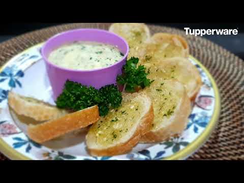 Tupperware Recipe Video: Easy Herb Garlic Butter Using Speedy Chopper