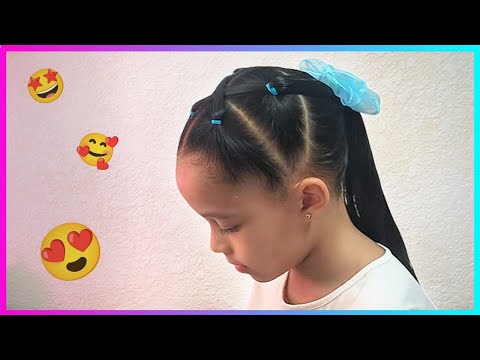 5 Minutes To Create An AMAZING Kids Hairstyle ???? easy ponytail