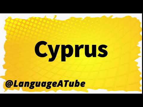 Cyprus Pronunciation ⚡️ How To Pronounce Cyprus!