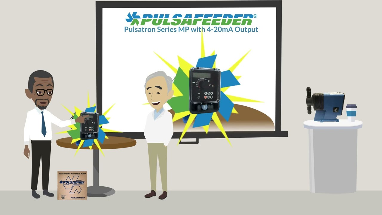 Pulsatron Metering Pump Series MP | 3-504 GPD, 20-300 PSI