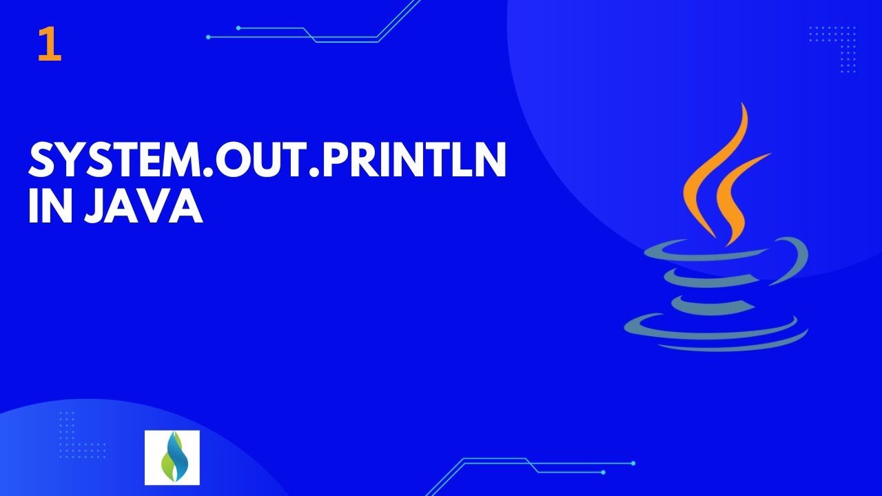 System.out.println In Java #1