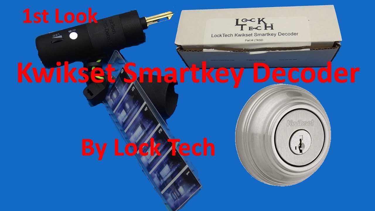 (423) First Look at the Kwikset Smartkey Decoder by Lock Tech