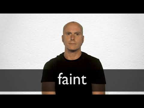 How to pronounce FAINT in British English
