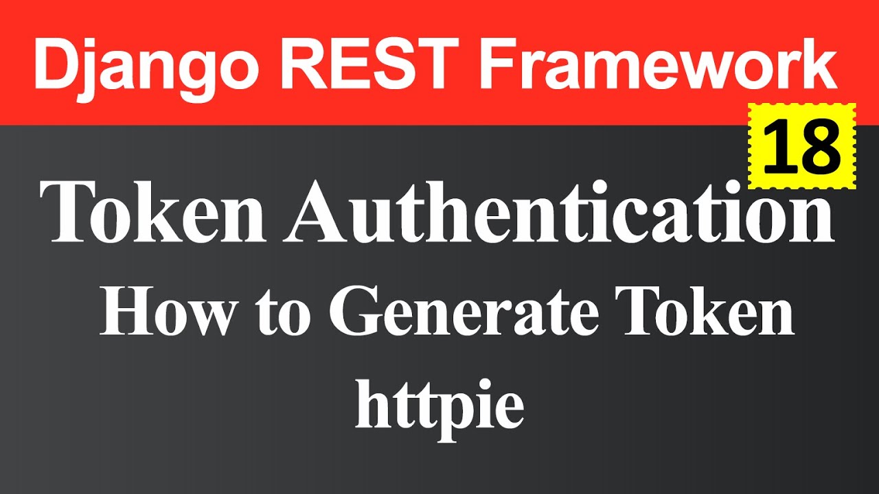 Token Authentication in Django REST Framework (Hindi)