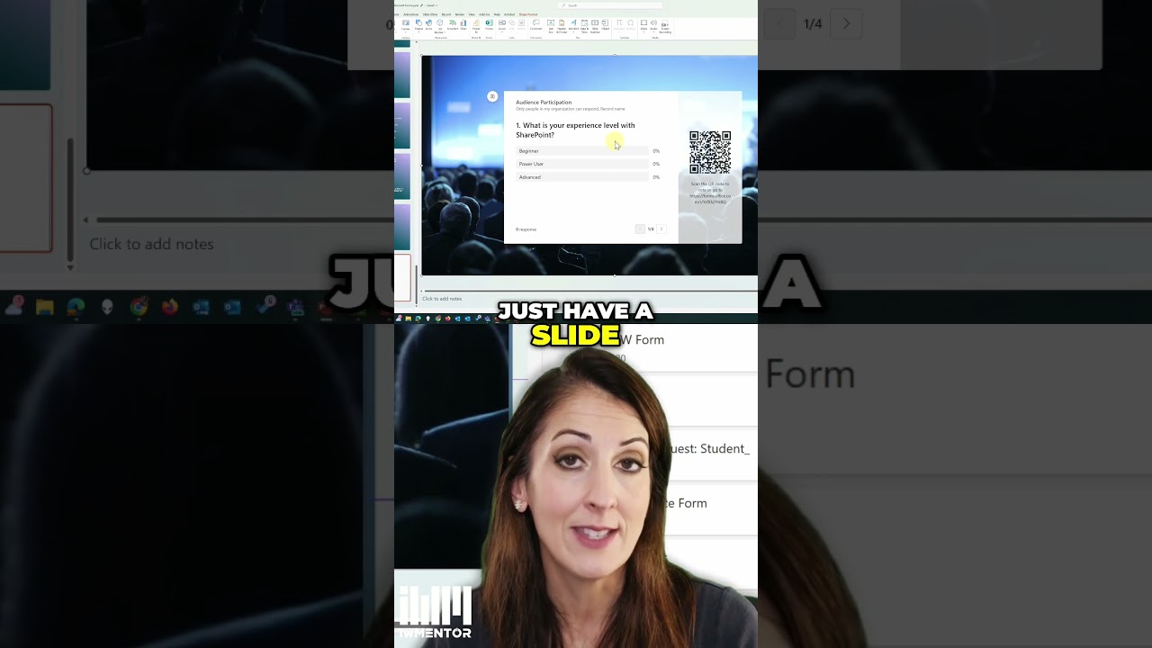 Increase Audience Engagement with PowerPoint and Microsoft Forms