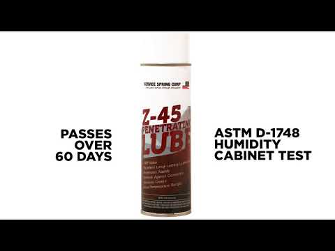 Product Spotlight: Z-45 Penetrating Lube