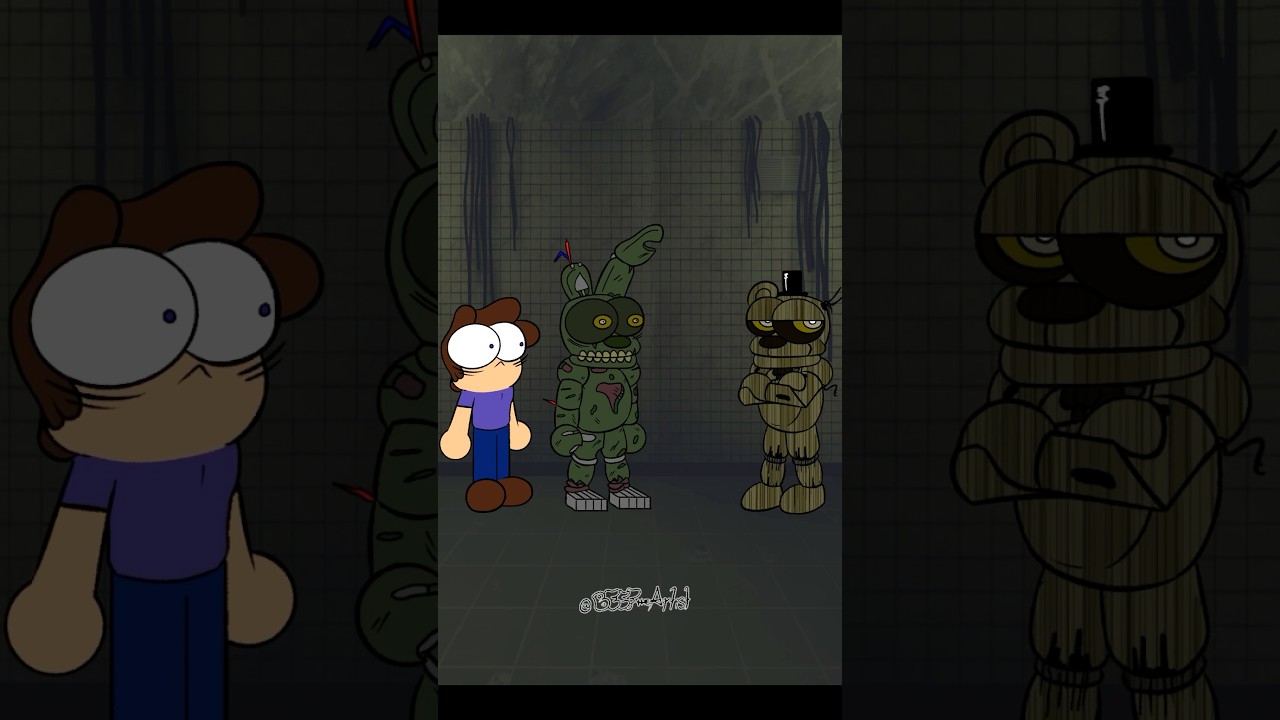 SpringTrap Doesn’t Know Part 2 #fnaf #parody #animation #epstein #list #fyp #funny #conspiracy
