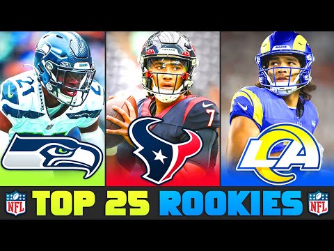 NFL Rookie Rankings | The Top 25 NFL Rookies of 2023