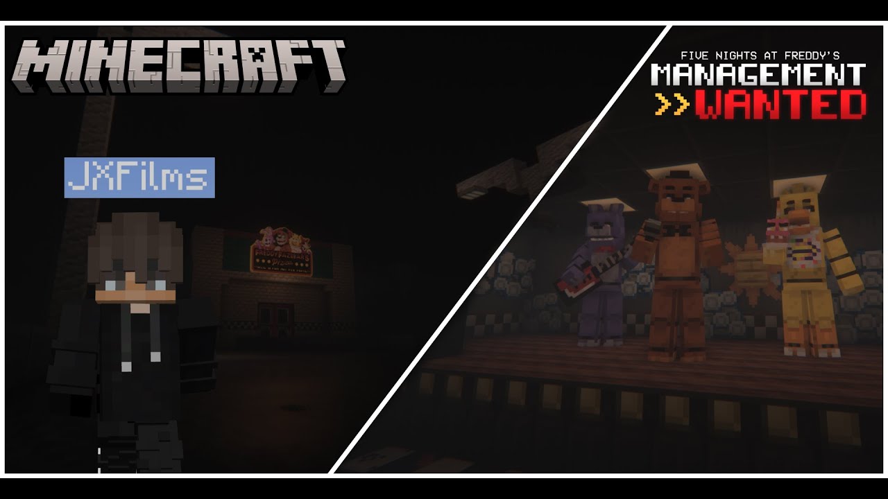 I BUILT FNaF 1 In Minecraft Using Mods - FULL BUILD + NIGHT SHIFT