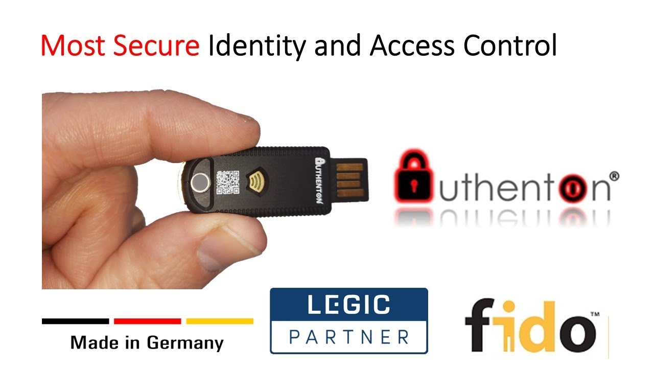 authenton + LEGIC Advant: We combine Multi Factor Authentication with High Secure Physical Access!