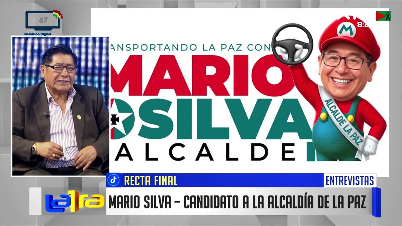 Mario Silva expone sus propuestas para la Alcaldía de La Paz - ATB Digital