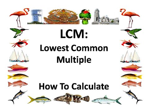 LCM: Lowest Common Multiple (How to calculate)