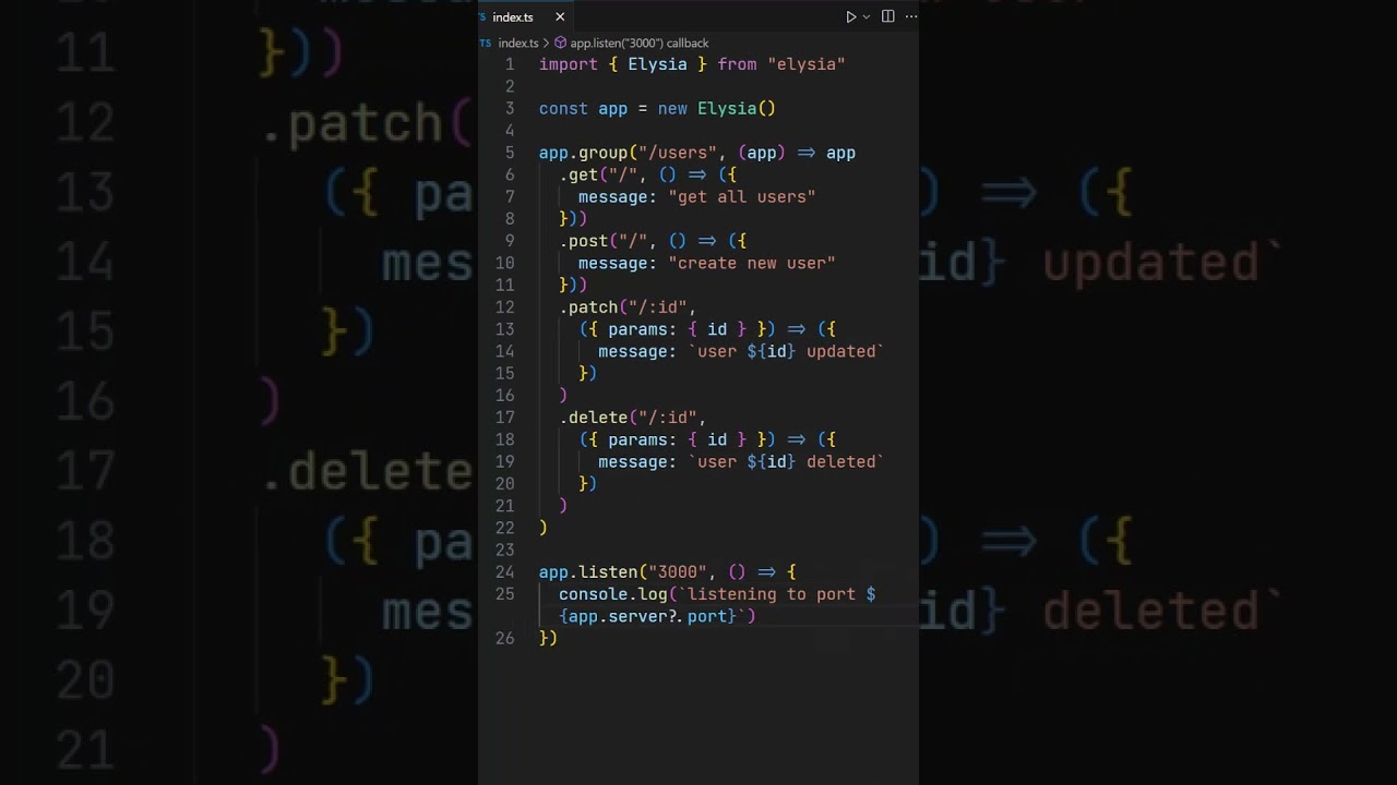 REST API Tutorial by using Bun and Elysia #bun #elysia #typescript #restapi