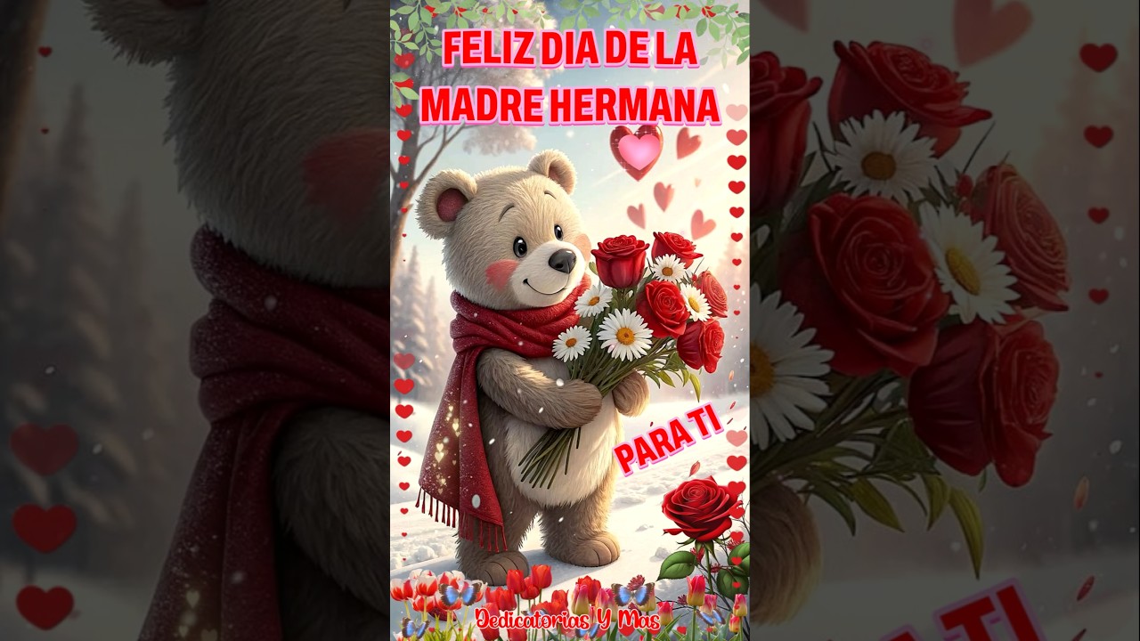 FELIZ DIA DE LA MADRE HERMANA🌹✨🥰 PARA TI