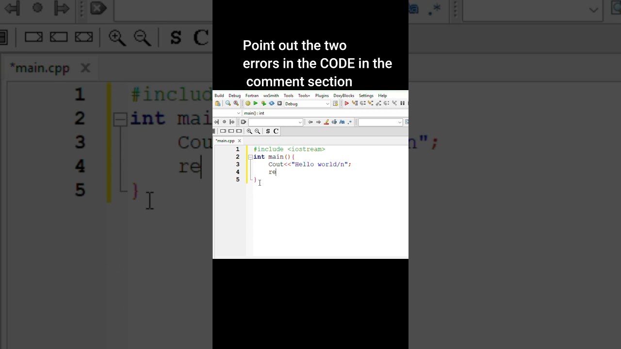 Find the Bug in My Code! 🐞 | Coding Challenge #coding #programming #tech #cpp #bug