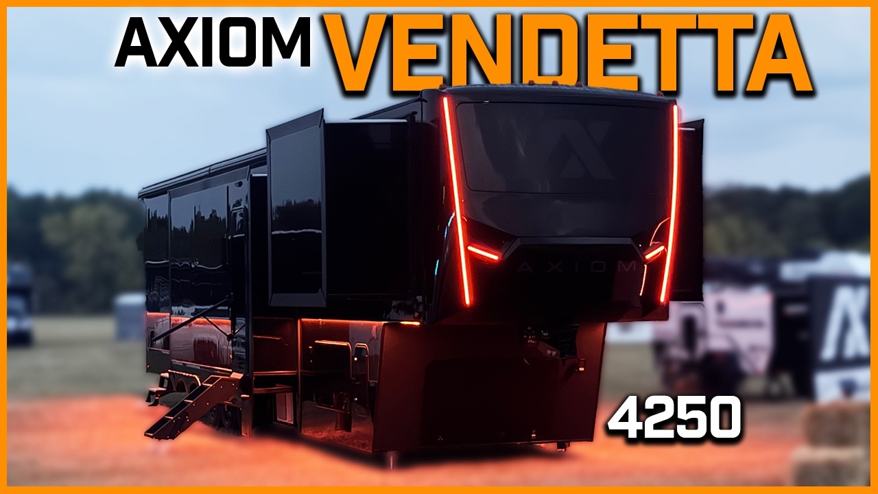 New Player Axiom RV Drops Vendetta Toy Hauler and You Can Hear Your ...