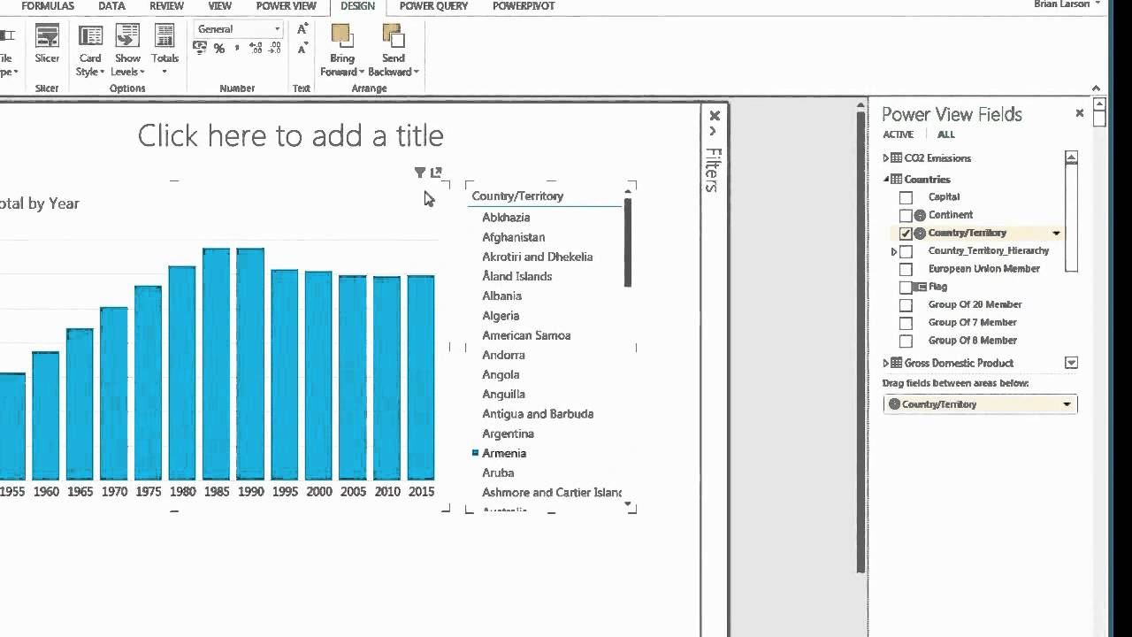 Understanding Ms Power Bi Part 4 Power View Quant Insights Network