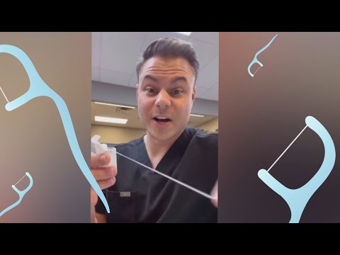 BRACES LIFE HACK! HOW To Floss With Braces! (NEED TO KNOW) #Shorts