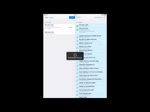 SH2014 iPad Install