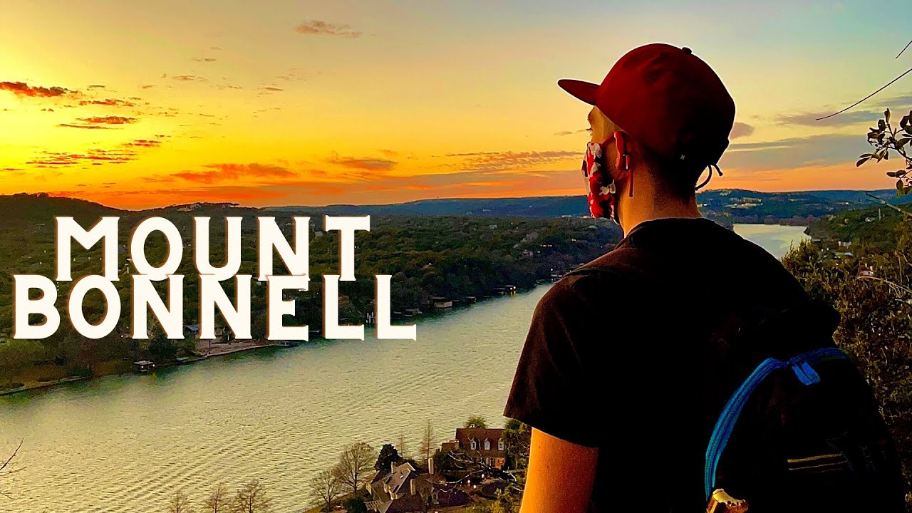 Exploring Mount Bonnell Austin | Urban Hiking Drone Footage 4K