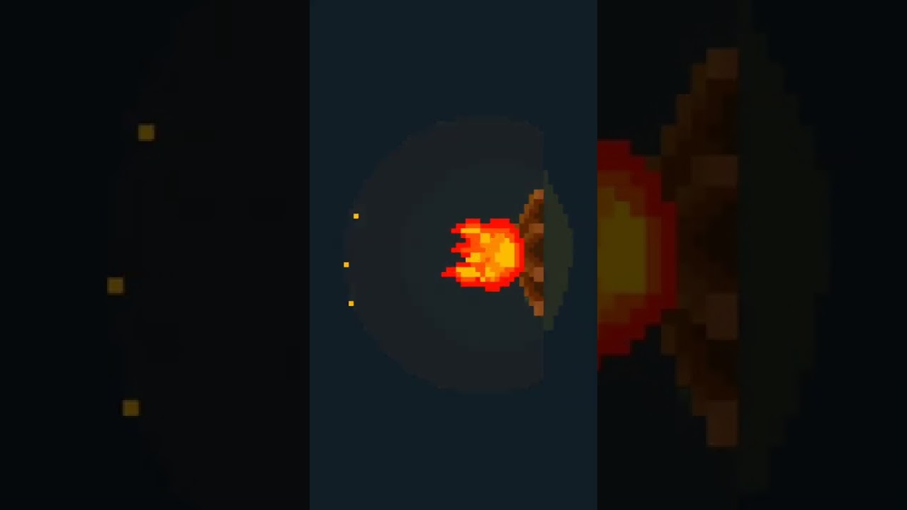 Fire Pixel Animation - Tutorial Affinity Designer #short
