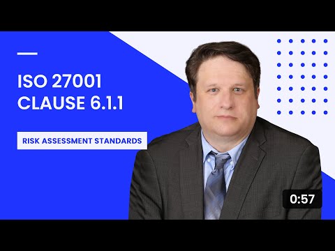 ISO 27001 Clause 6.1.1