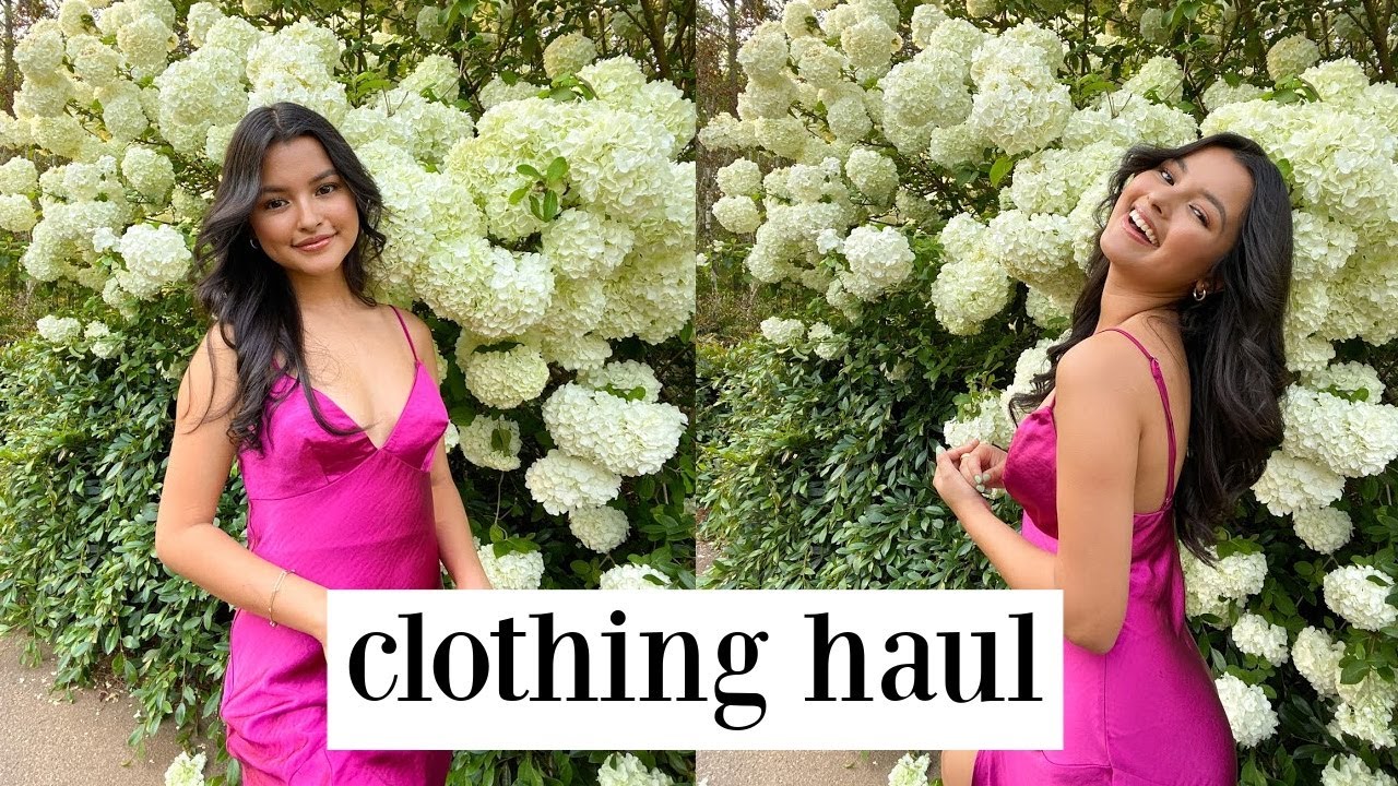 spring hello molly clothing haul | pinterest dresses for spring *try-on* (discount code)