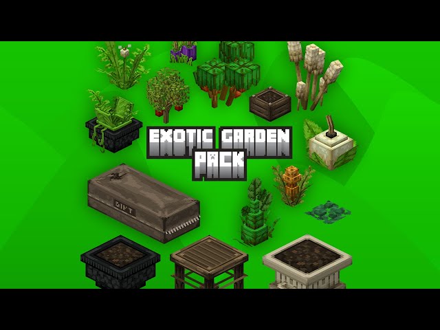 Exotic Garden Pack Minecraft Texture Pack