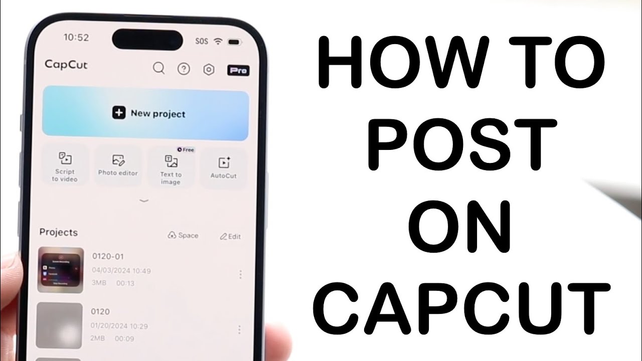 How To Post On CapCut! (2024)
