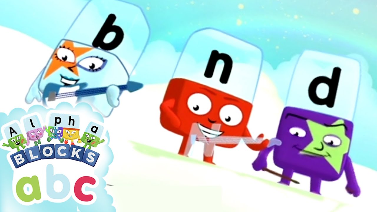 Letter Blends: Ending a Word! - Alphablocks | #Lockdown Learning | Phonics