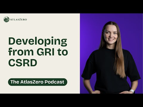 Developing from GRI to CSRD - with Rūta Grigaliūnaitė #csrd #gri