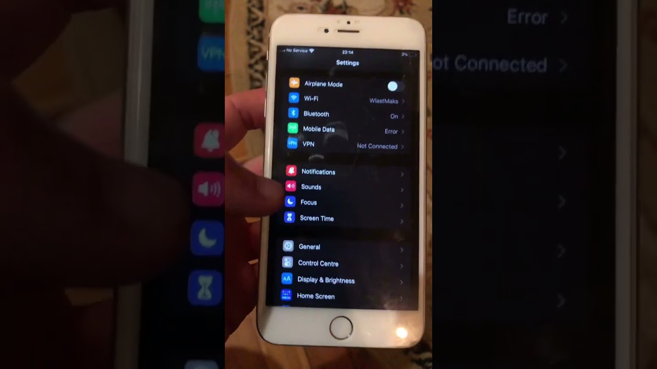Unable To Check For Update #iphone#ios#update