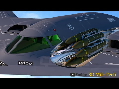 Inside the B-2 Spirit Bomb Bay